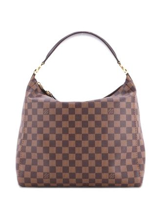 Louis Vuitton Portobello Handbag Damier PM hobo bag - Marron