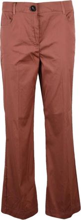 Marella Girotta Wide Hosen - - Trousers - Damen - Rot - M