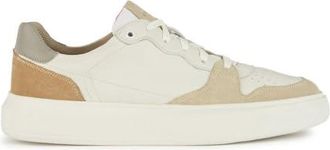 Geox Baskets U Deiven B pour Homme, Sable Blanc, 45 EU