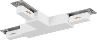Eglo Zubeh&ouml;r f&uuml;r Schienensystem Easy Track, T-Verbinder f&uuml;r Schienenleiste aus Kunststoff in Wei&szlig;