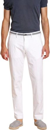 Mason's Homme, Pantalons, Blanc, Taille: 3XL Torino Elegance Chino