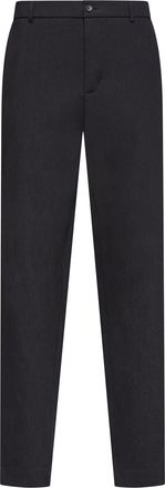 Moncler Moncler Pantalon En Lin M&eacute;lang&eacute; Technique, Homme, Bleu, Taille: 46