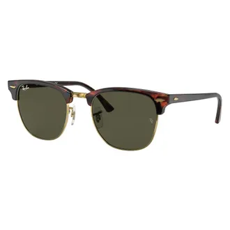 Ray-Ban unisex, Accessoires, Brun, Taille: 55 MM Lunettes de soleil Clubmaster