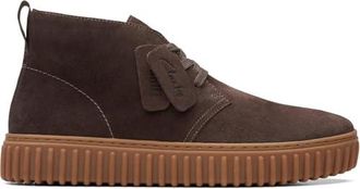 Clarks TORHILL Db Suede, Chaussures Hautes Baskets Haute Mode Mode, Dark Brown, 45 EU