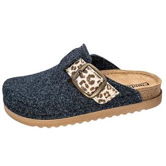 Fischer Markenschuh Fischer Femme Jutta Mule, Bleu Jeans, 37 EU