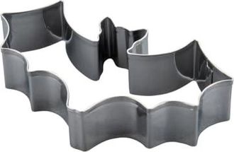 Zenker Ausstecher Fledermaus - Ideal f&uuml;r Halloween und Batman-Themenpartys, Ausstechform aus Edelstahl, sp&uuml;lmaschinenfest, designed in Germany, Silber