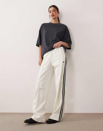 adidas Originals Pantalon de surv&ecirc;tement classique - Blanc cass&eacute;/noir