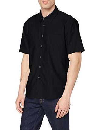 Clique Cambridge Short Sleeve Shirt Chemise Business, Noir, XXL Homme