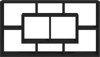 Generic Wand Montiertes Regal, Hängendes Präsentationsregal mit Mehreren Fächern, Dekorativer Aufbewahrungsorganisator, Anwendbar für Wohnzimmer und Schlafzim