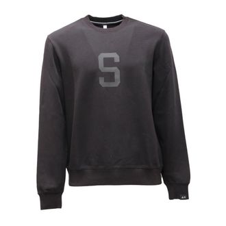 Sun 68 Heritage Collection Schwarzer Sweatshirt - - Sweatshirts & Hoodies - Herren - Schwarzk - S