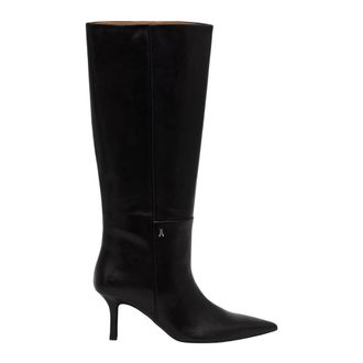 Patrizia Pepe Spitz zulaufende Lederstiefel - - Shoes - Damen - Schwarzk - 40 EU