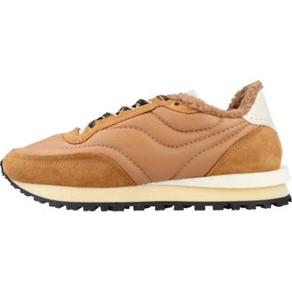 Hidnander Tenkei Polar Fleece Sneakers - - Shoes - Damen - Braun - 38 EU