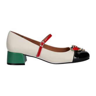 Jeffrey Campbell Jitterbug Pump - Femme - Chaussures - Beige - Taille: 36 EU