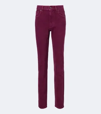 Chlo&eacute; Chlo&eacute; Mid-Rise Slim Jeans