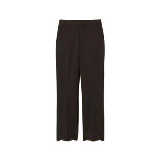Twinset Femme, Pantalons, Noir, Taille: 46 FR Twinset - Pantalon
