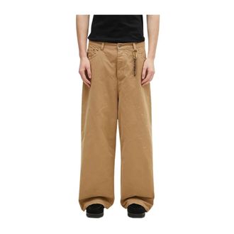 Darkpark Wide Hosen - - Trousers - Herren - Braun - W32