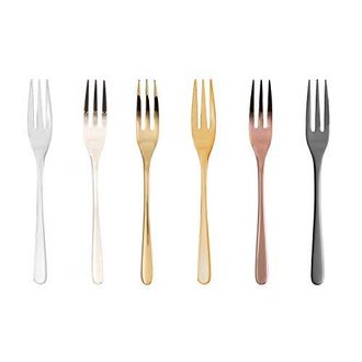 Sambonet Rosenthal Sambonet - Taste - Kuchengabeln - Edelstahl - Multicolor - 6er Set