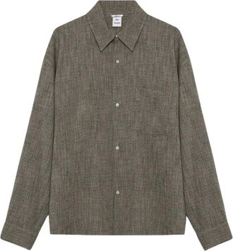 Won Hundred Homme, Chemises, Gris, Taille: S Maza Shirt