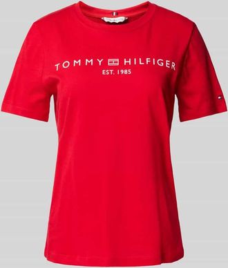 Tommy Hilfiger T-Shirt mit Label-Print