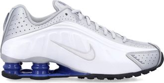 Nike Homme, Chaussures, Blanc, Taille: 43 1/2 EU Baskets Futuristes Shox R4