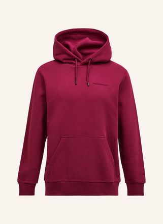 Peak Performance Kapuzensweatshirt rot