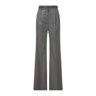 Max Mara Femme, Pantalons, Gris, Taille: 40 FR Anfora Pantalons
