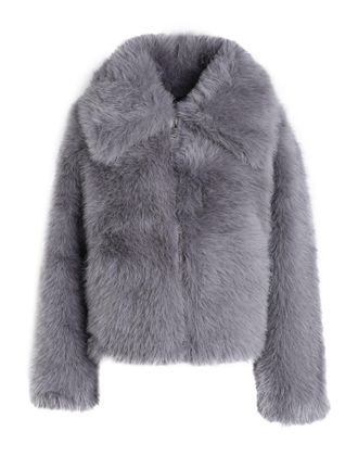 Topshop JACKEN & M&Auml;NTEL - Shearling- & Kunstfell auf YOOX.COM