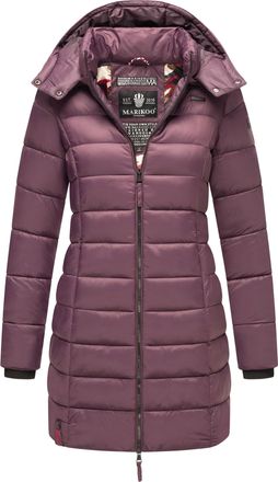 Marikoo Damen Winter Steppjacke Abendsternchen mit Kapuze