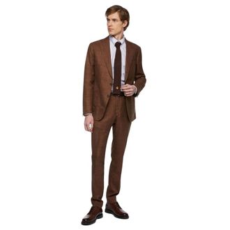 Brooks Brothers Anzug aus Schurwollmischung - - Suits - Herren - Braun - M