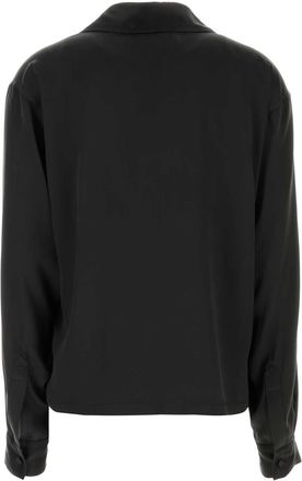 Tom Ford Black Exterior: Silk Polo T-shirts And Polos