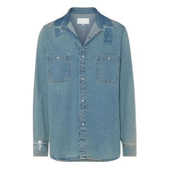 Maison Margiela Herren, Shirts, Blau, MGr&ouml;&szlig;e