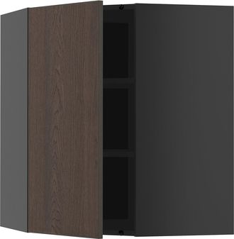 IKEA METOD Wandeckschrank mit Regalböden