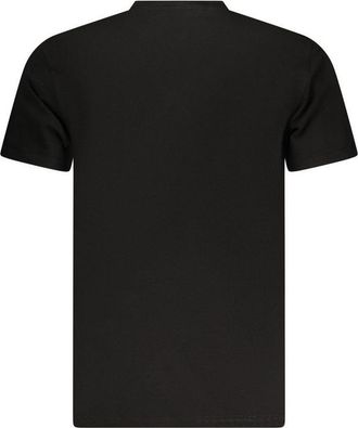 Iceberg T-Shirt Stylisches schwarzes Herren T-Shirt mit Neon-Logo