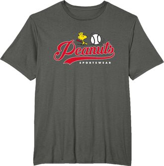Peanuts Baseball Woodstock T-Shirt