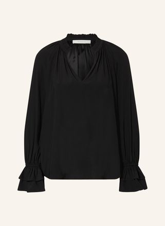 Herzen&rsquo;s Angelegenheit Herzens Blusenshirt Aus Seide schwarz