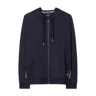 Paul Smith Lounge Zip Hoodie - - Sweatshirts & Hoodies - Herren - Blau - 2XL