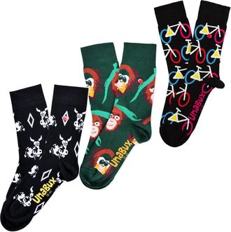 Unabux Freizeitsocken Mix
