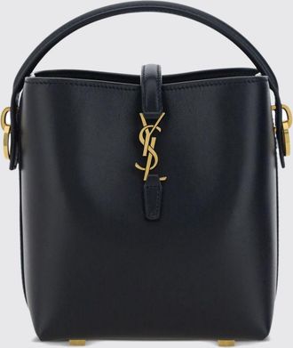 Saint Laurent Le 37 Mini-Handtasche von aus glattem Lammleder mit YSL-Monogramm