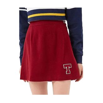 Tommy Hilfiger TJW Rock - - Skirts - Damen - Rot - XS