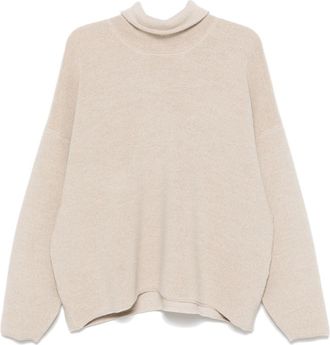 Fear of God Ottoman Pullover mit Stehkragen - Braun