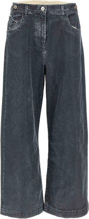 The Attico Bootcut Jeans - Blau
