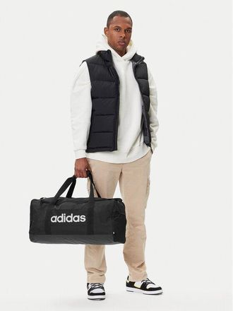 adidas Tasche Linear Duffel Medium JD9555 Schwarz