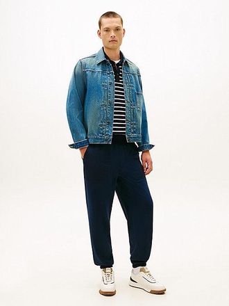 Tommy Hilfiger Jogging multitexture à chevilles resserrées