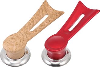 Cabilock 2st Deckelgriff Silikondichtung Topf Deckel Topfdeckel Griff Pfannendeckel 24cm Topfdeckel 18 cm AMC Töpfe Ersatzteile Topfdeckel 24 cm Topfkopfkappe 