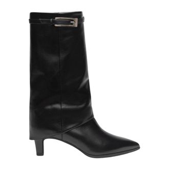 Nero Giardini Botte Longue Calvina &agrave; Petit Talon - Femme - Chaussures - Noir - Taille: 37 EU