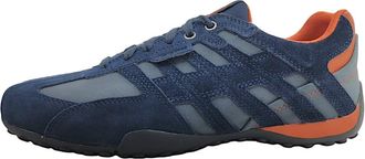 Geox Herren Uomo Snake A Sneaker, Navy, 41 EU
