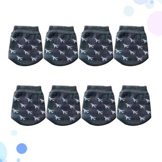 PartyKindom 8 St&uuml;ck Teiliges Trolley Radschutz rutschfeste Stuhlbeinschoner f&uuml;r Fu&szlig;umfang Weiche Strapazierf&auml;hige H&uuml;llen f&uuml;r Rollstuhl Tisch Stuhlbeine Bodenschon