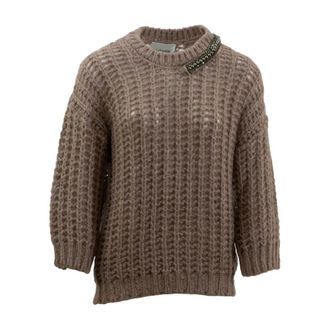 Brand Unique Jersey Buw23800 - Femme - Pulls - Brun - Taille: 36 FR