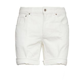 Dondup Homme, Shorts, Blanc, Taille: W36 Derick Bermuda Shorts
