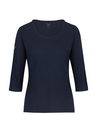 Trigema Damen 539505 T Shirt, Navy-c2c, L EU